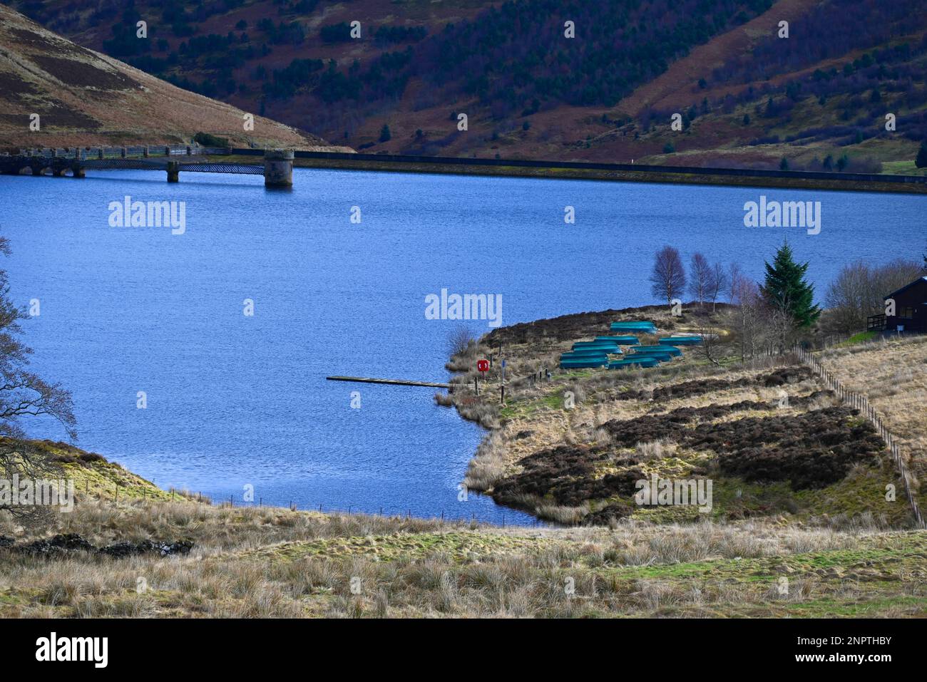 Lower Glendevon Perthshire Stock Photo - Alamy