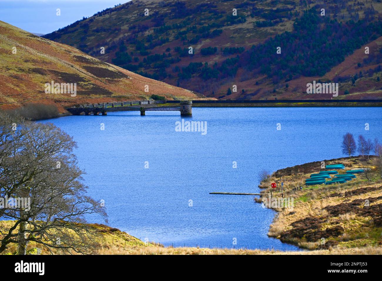 Lower Glendevon Perthshire Stock Photo - Alamy