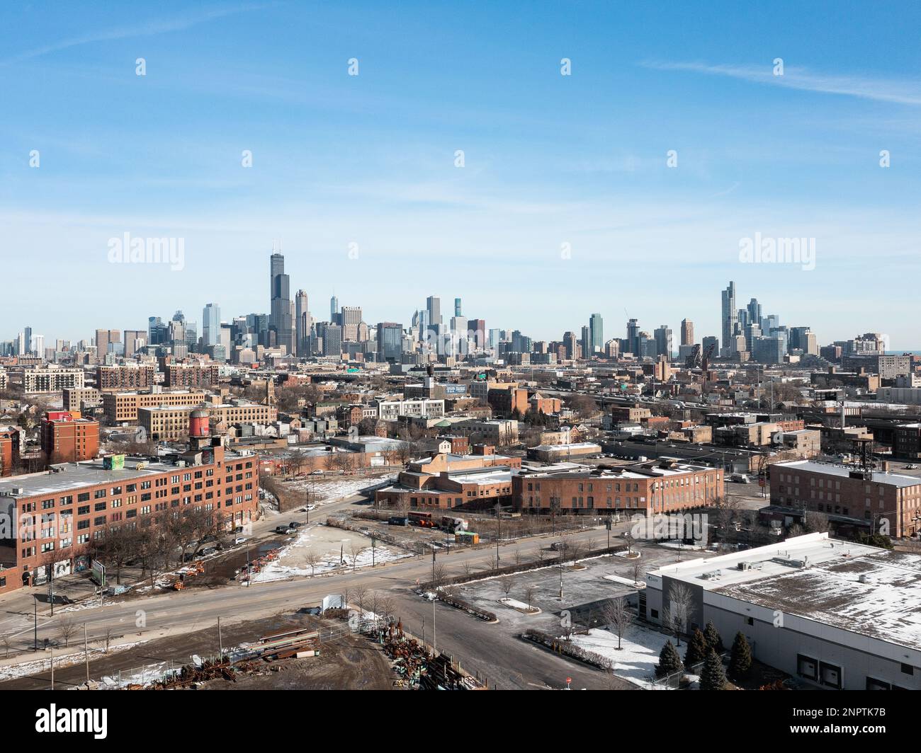 High up chicago hi-res stock photography and images - Alamy