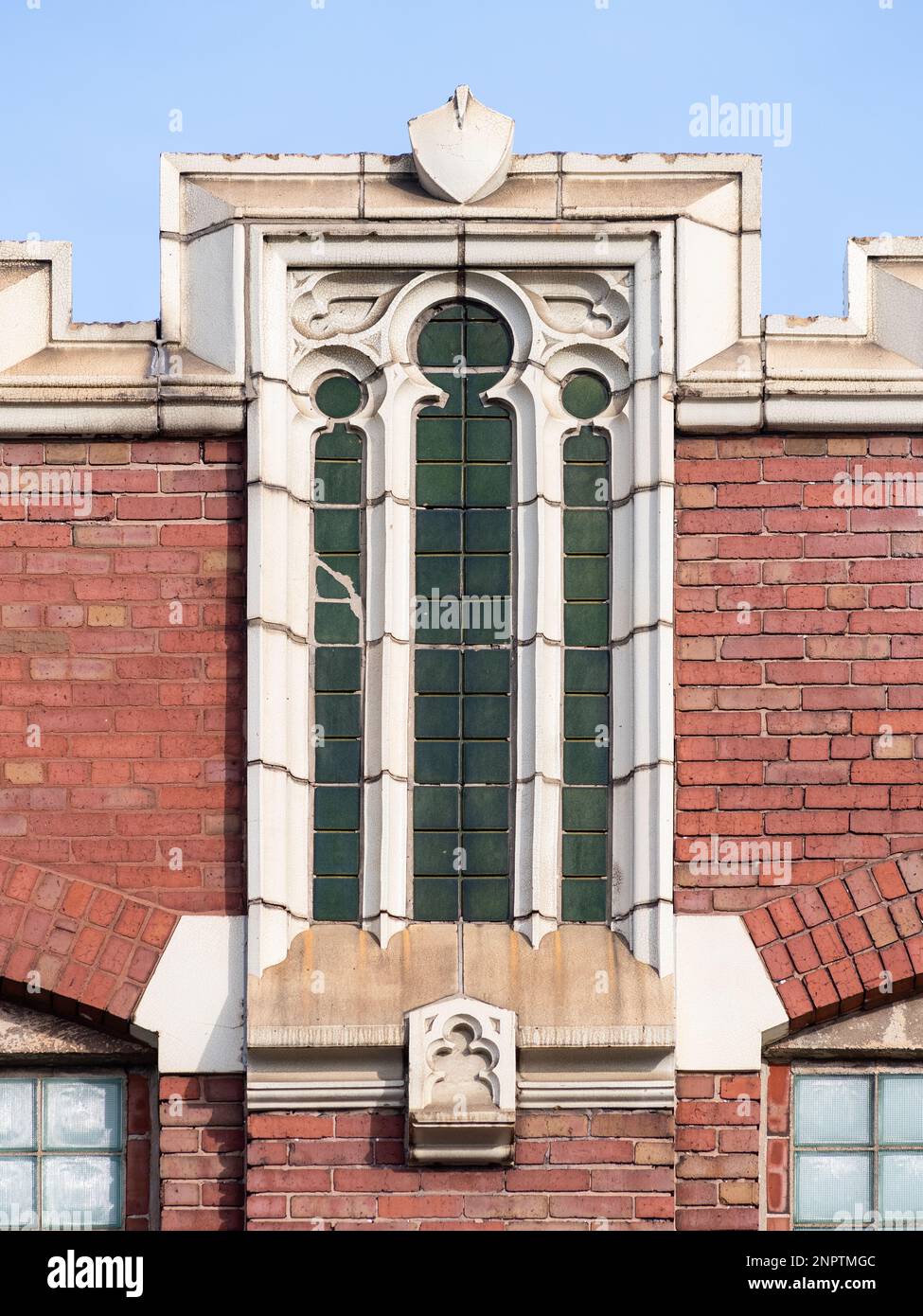 Continental Can building in the central manufacturing district Stock ...