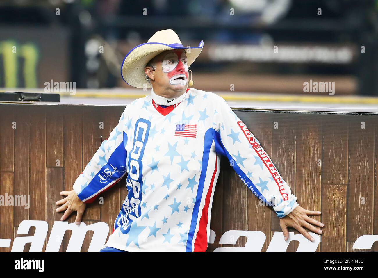 SIOUX FALLS, SD - JULY 11: Flint Rasmussen looks on during the Monster ...