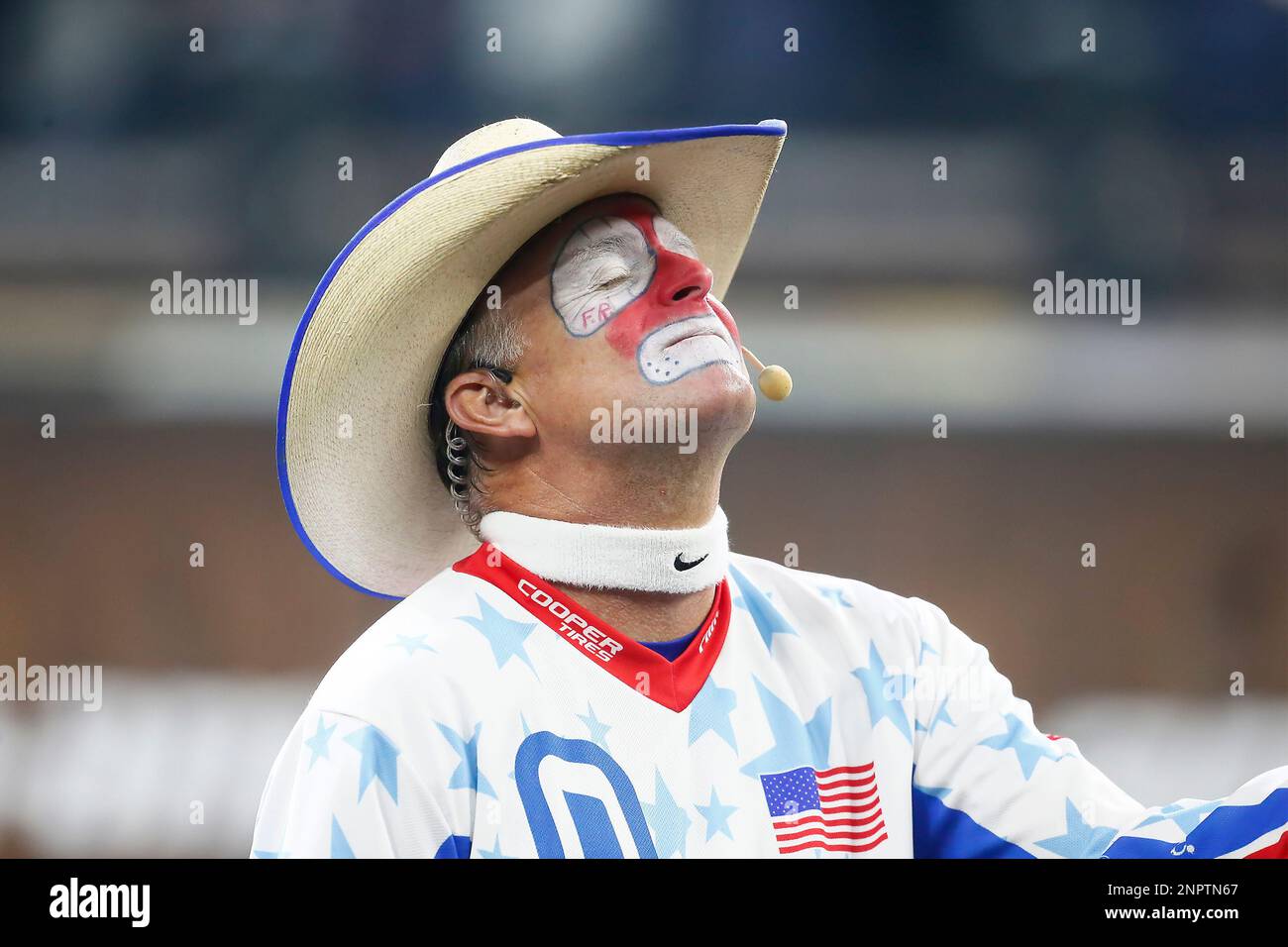 SIOUX FALLS, SD - JULY 11: Flint Rasmussen looks on during the Monster ...