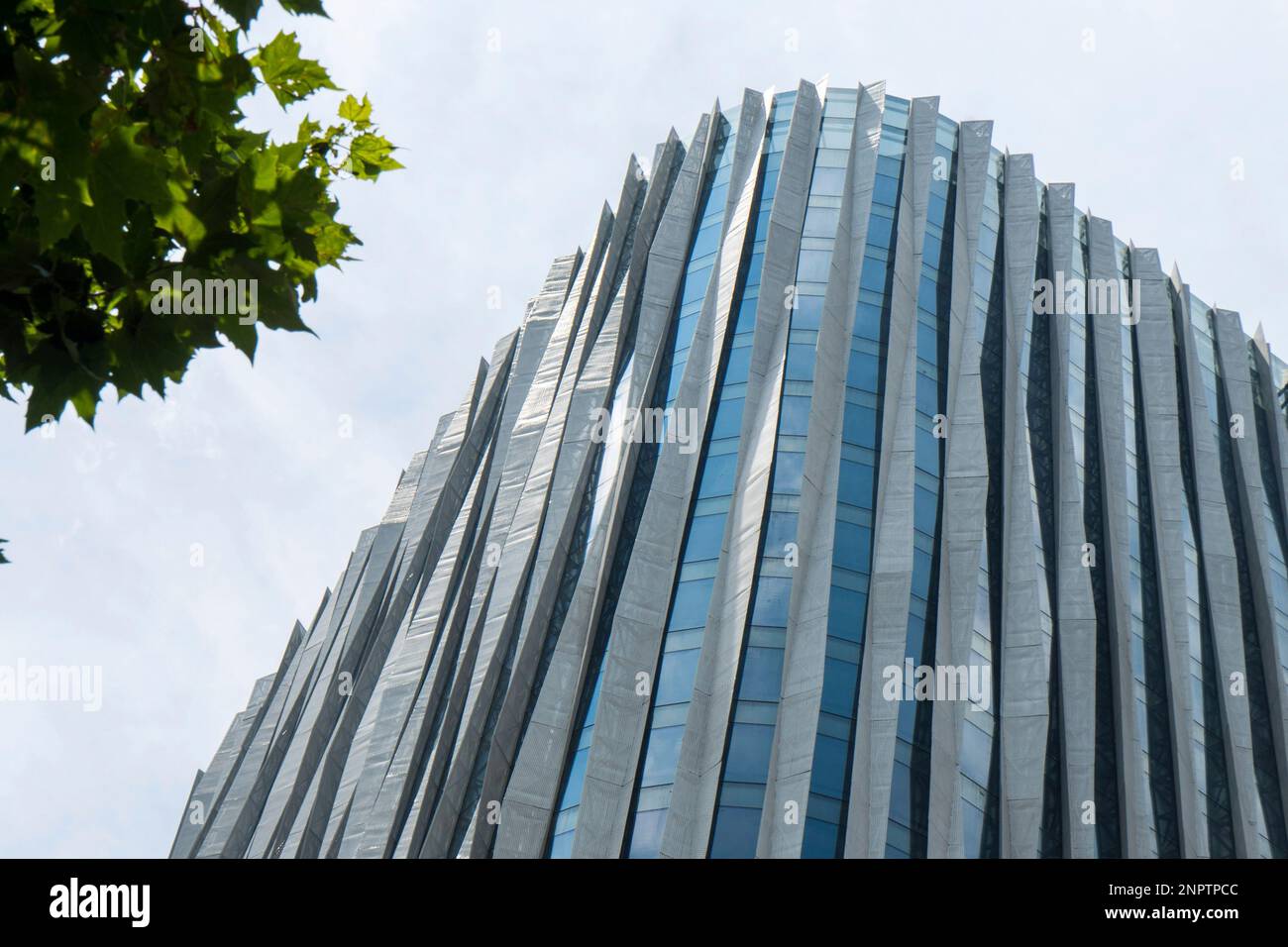 A view of the Hongkou SOHO office tower designed by Japanese architect ...