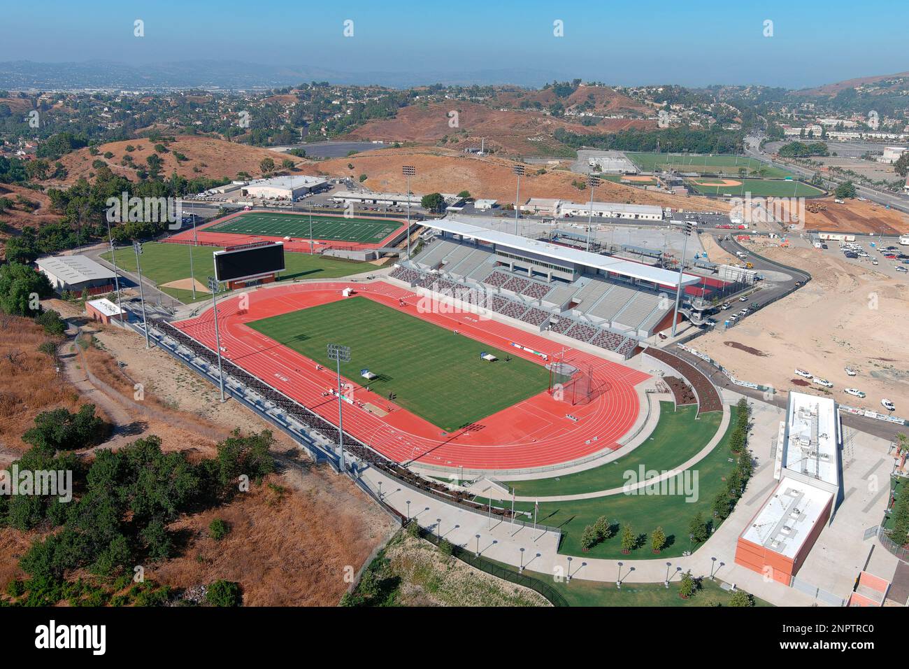 A general view of Hilmer Lodge Stadium on the campus of Mt. San Antonio ...