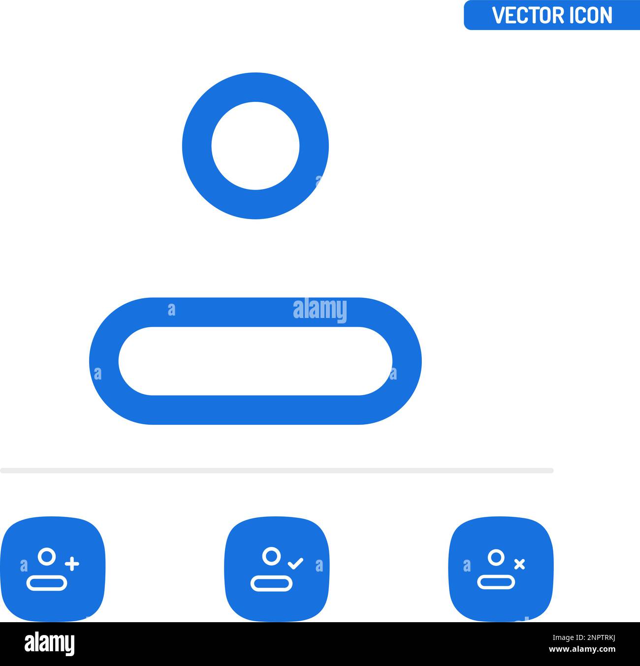 User account icon, vector illustration Stock Vector Image & Art - Alamy