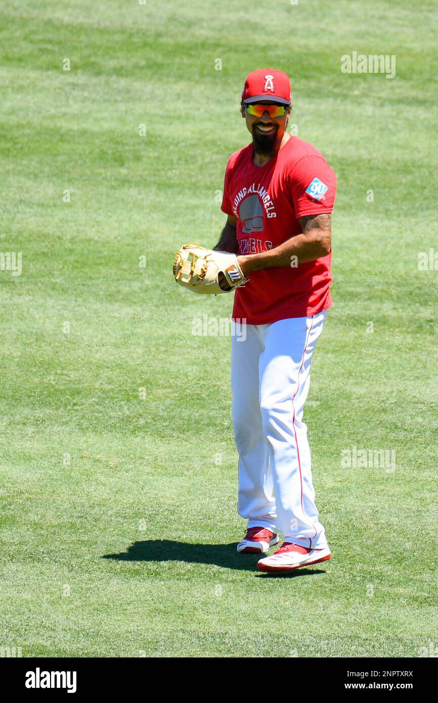 ANAHEIM, CA - JULY 10: Los Angeles Angels third baseman Anthony Rendon ...