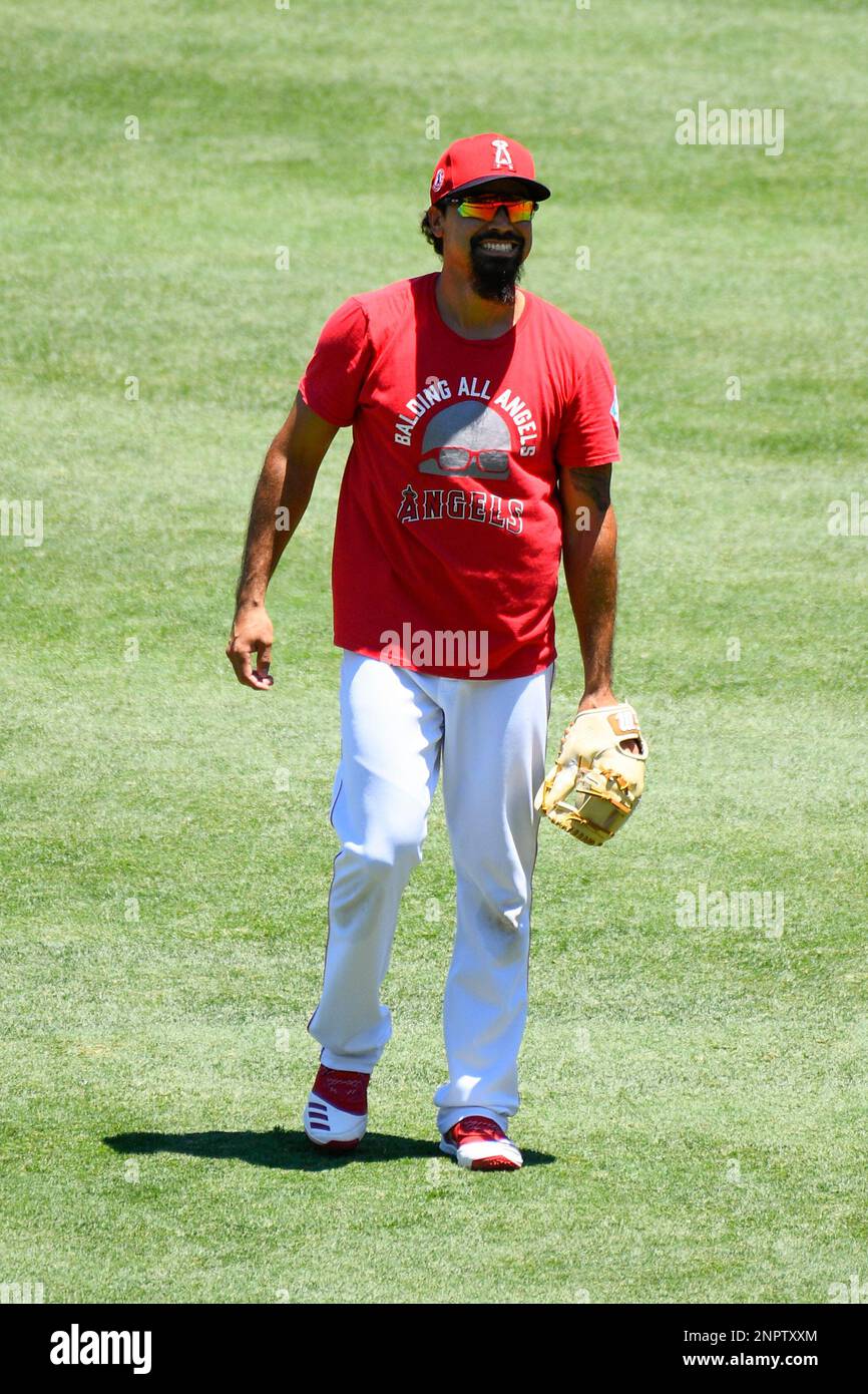ANAHEIM, CA - JULY 10: Los Angeles Angels third baseman Anthony Rendon ...