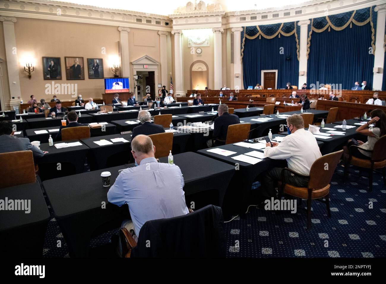 UNITED STATES - JULY 10: The House Appropriations Committee gathers for ...