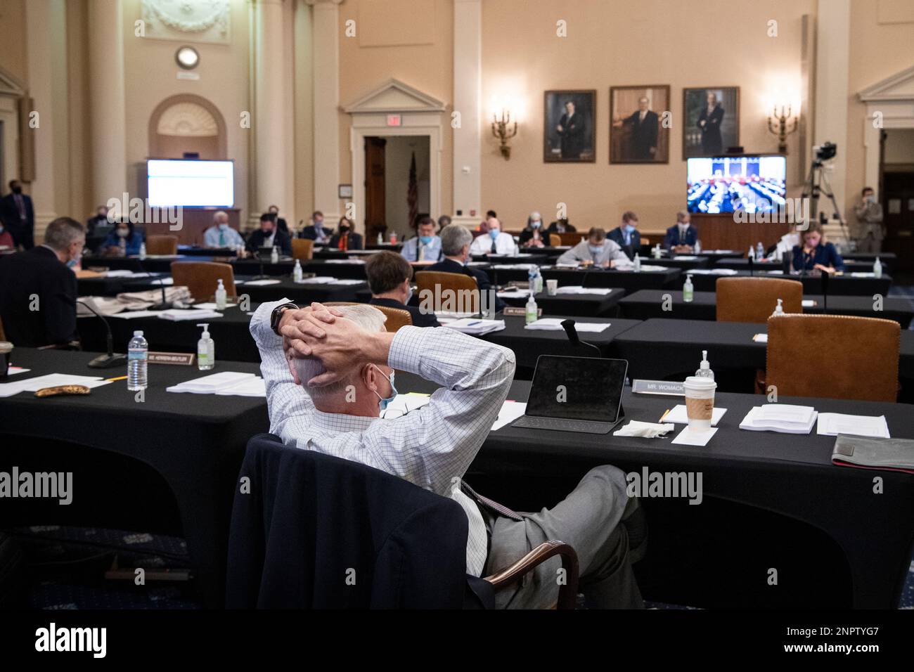UNITED STATES - JULY 10: The House Appropriations Committee gathers for ...