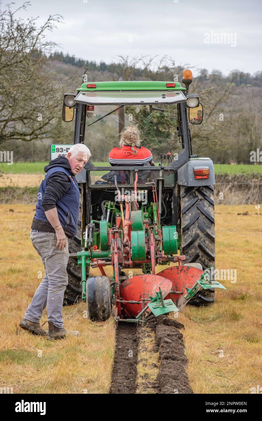 Macroom Cork County Ploughing Match, February 2023 Stock Photo - Alamy