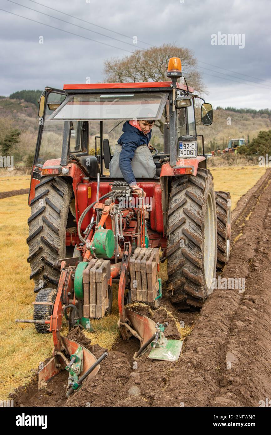 Macroom Cork County Ploughing Match, February 2023 Stock Photo - Alamy