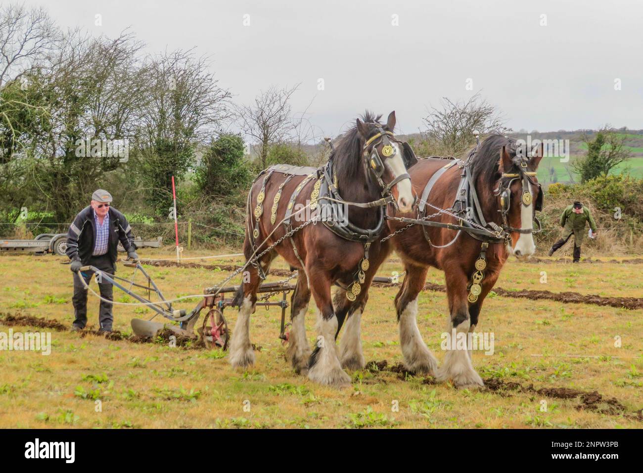 Macroom Cork County Ploughing Match, February 2023 Stock Photo - Alamy