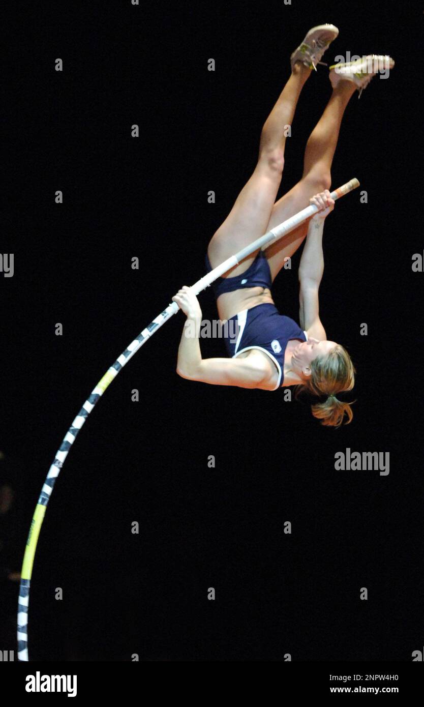 Becky Holliday tied for sixth at 14-3 1/4 (4.35m) in the UCS/Spirit ...