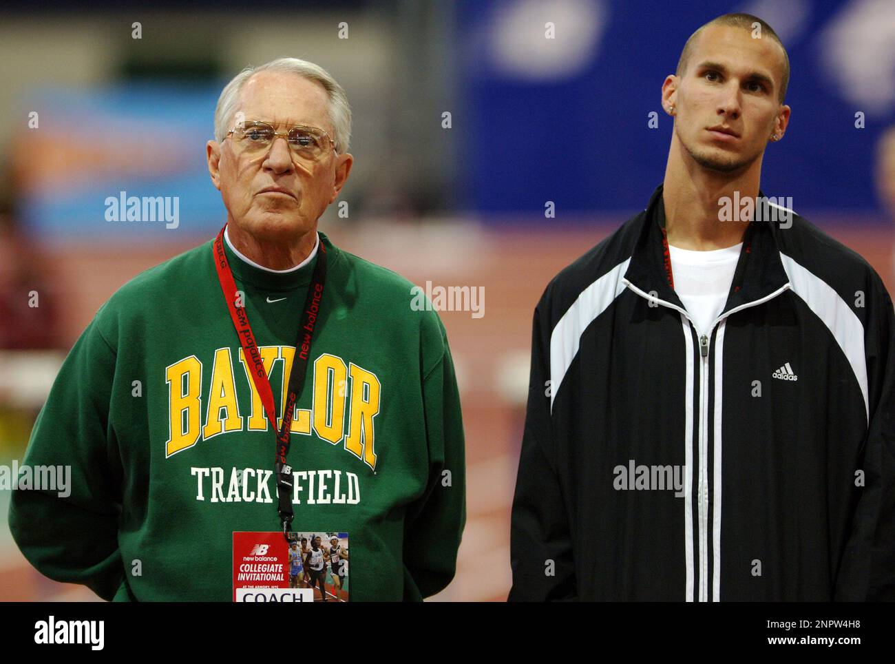 Baylor coach Clyde Hart and 2004 Olympic 400-meter champion Jeremy ...