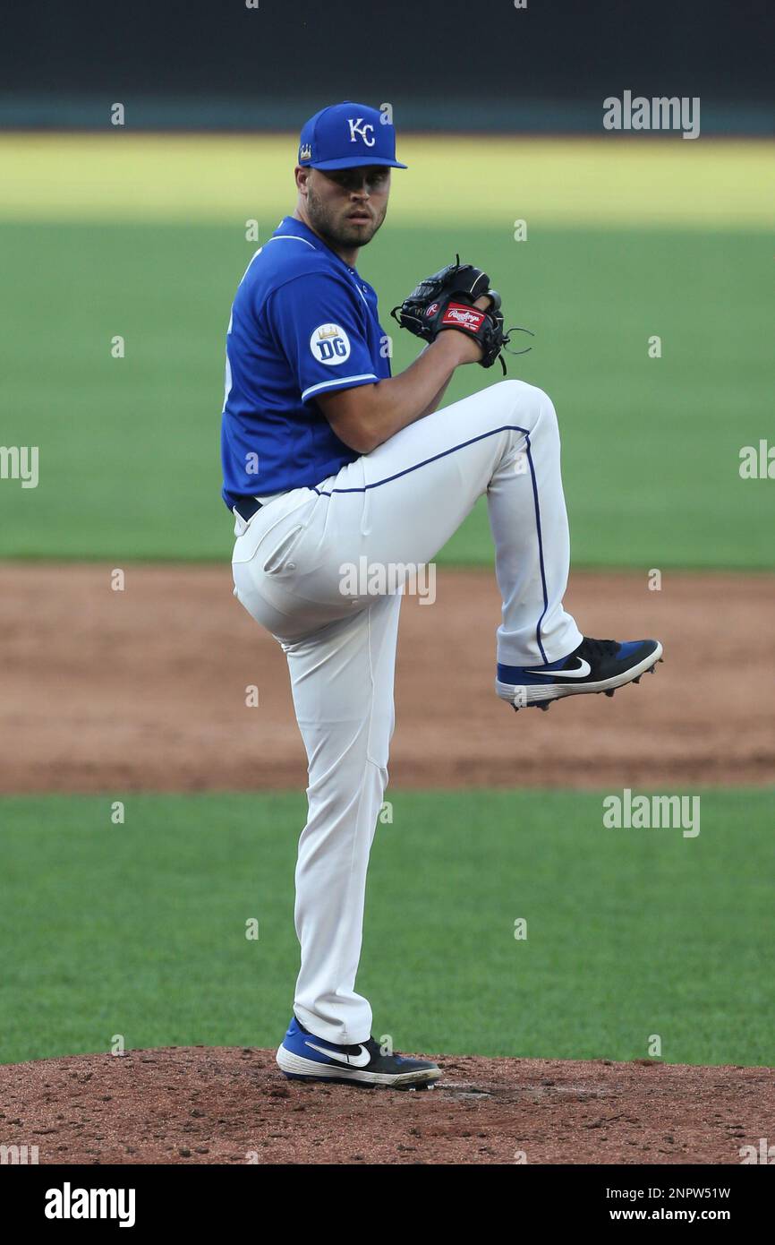 KANSAS CITY, MO - JULY 08: Kansas City Royals pitcher Daniel Tillo (46 ...