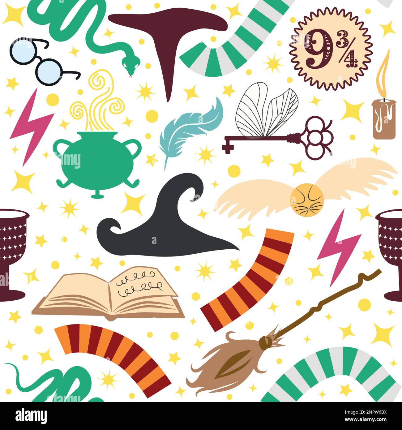 Harry potter magic castle Stock Vector Images - Alamy
