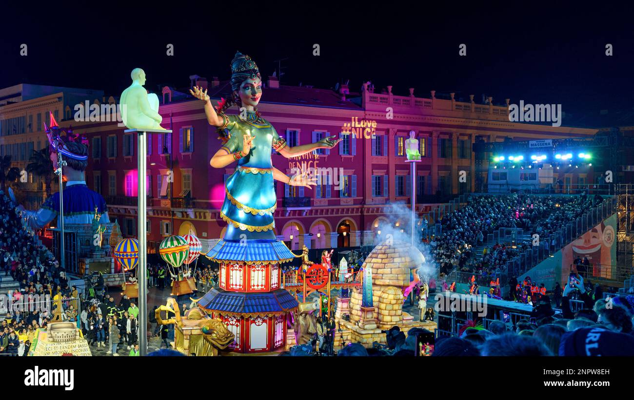 Nice carnival france hi-res stock photography and images - Alamy