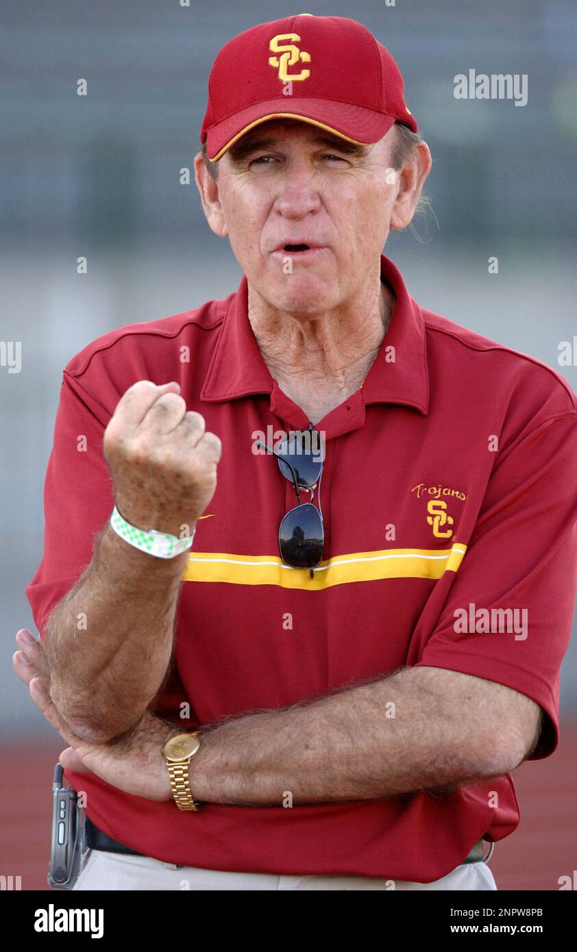 USC coach Ron Allice at the Pacific-10 Conference Track & Field ...