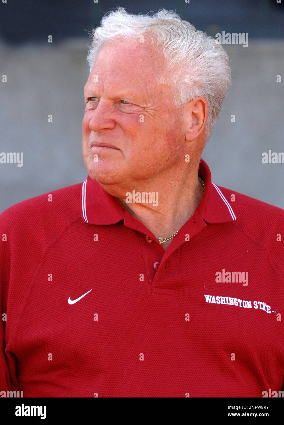 Former Washington State coach John Chaplin at the Pacific-10 Conference ...