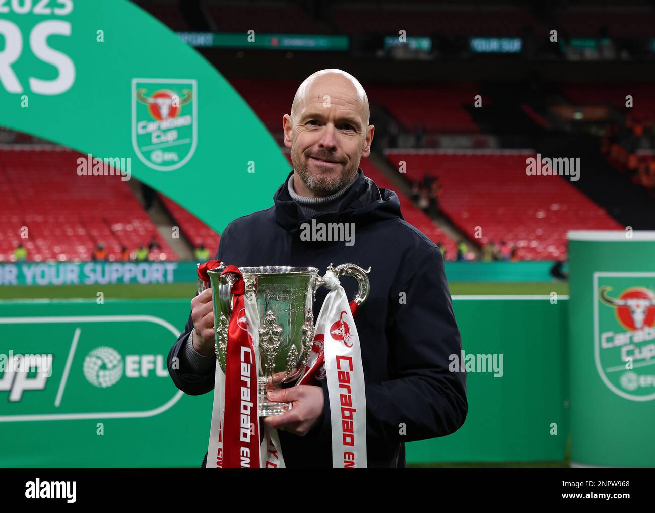 Wembley Stadium, London, UK. 26th Feb, 2023. Carabao League Cup Final Football, Manchester ...