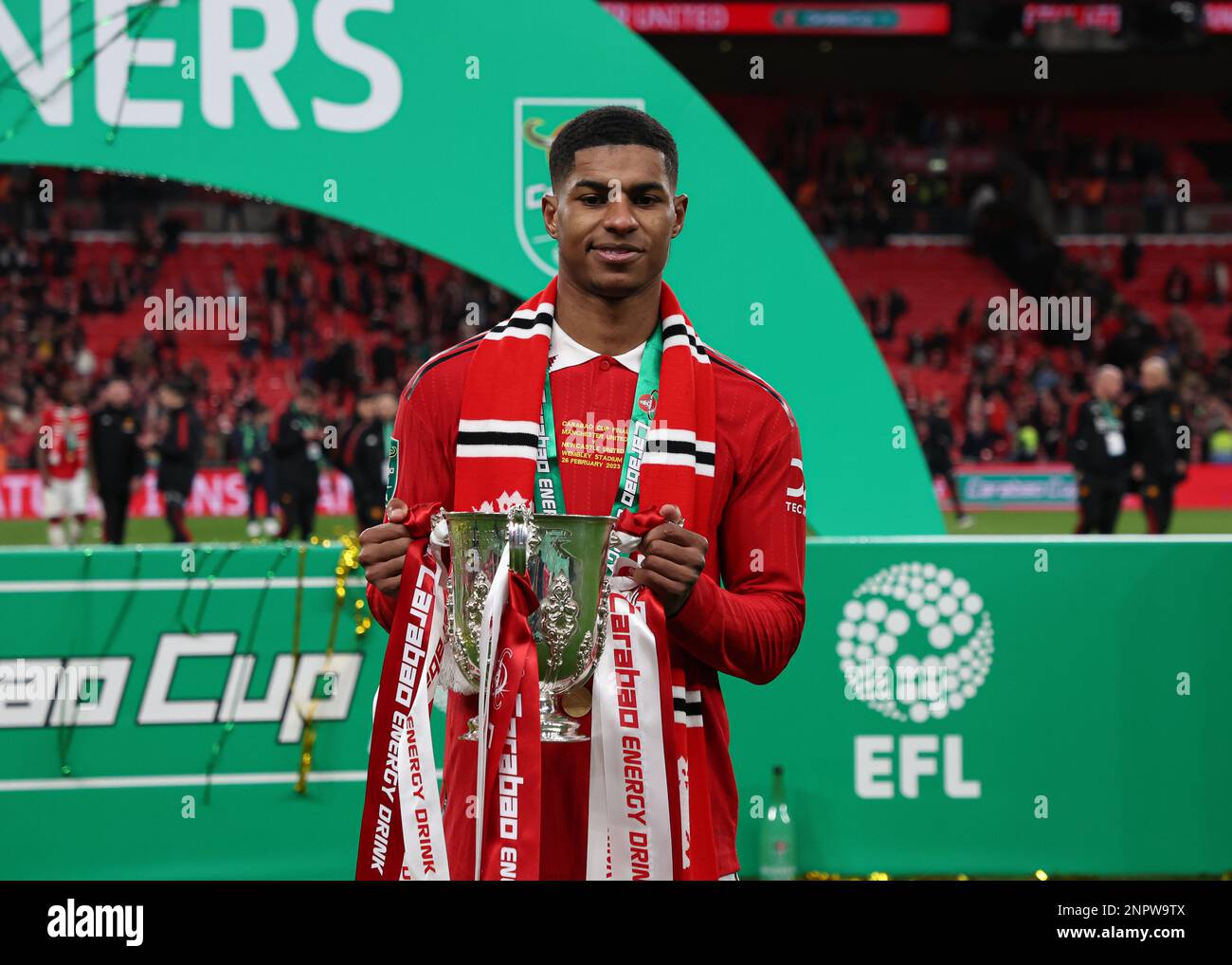 Efl cup trophy 2023 hi-res stock photography and images - Alamy