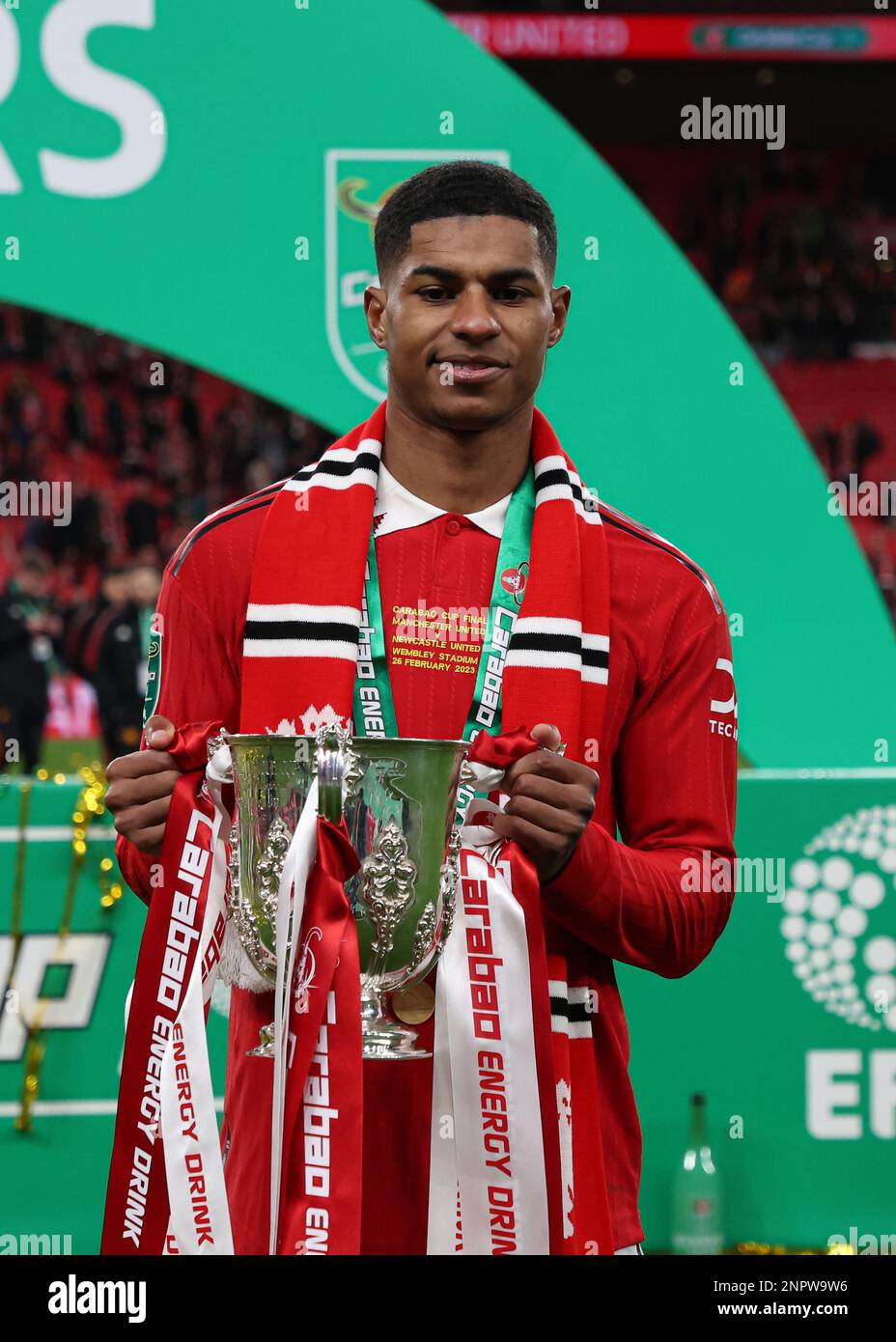 Wembley Stadium, London, UK. 26th Feb, 2023. Carabao League Cup Final ...