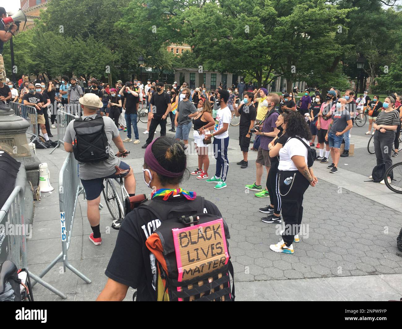 Photo by: STRF/STAR MAX/IPx 2020 7/7/20 Black Lives Matter Protests ...