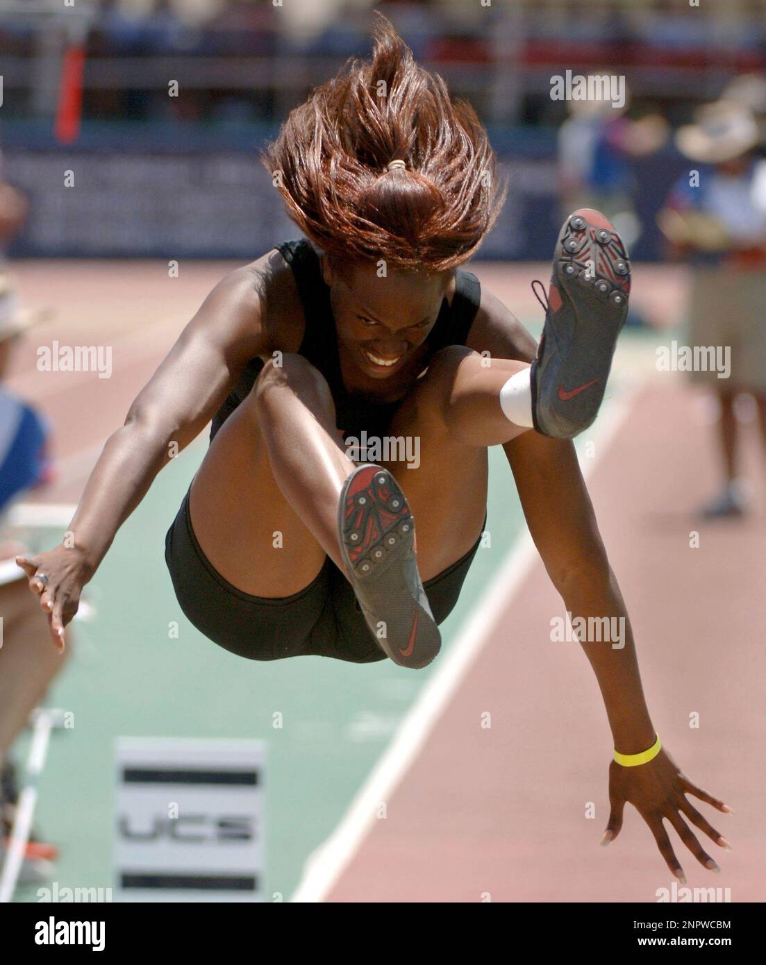 Alyce Williams of Florida State was seventh in the women's triple jump ...