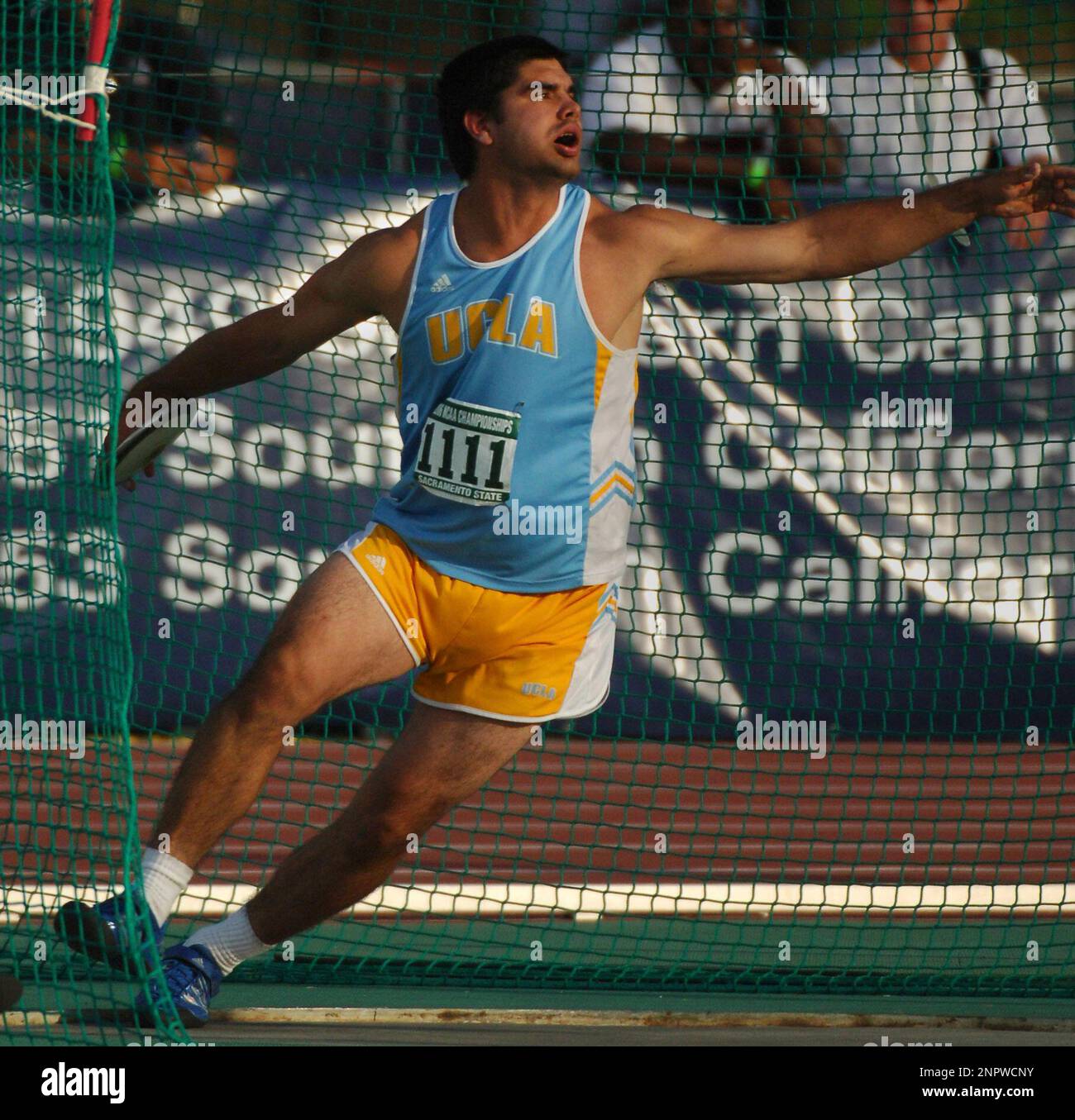 Greg Garza of UCLA was seventh in the discus at 183-2 (55.82m) in the ...