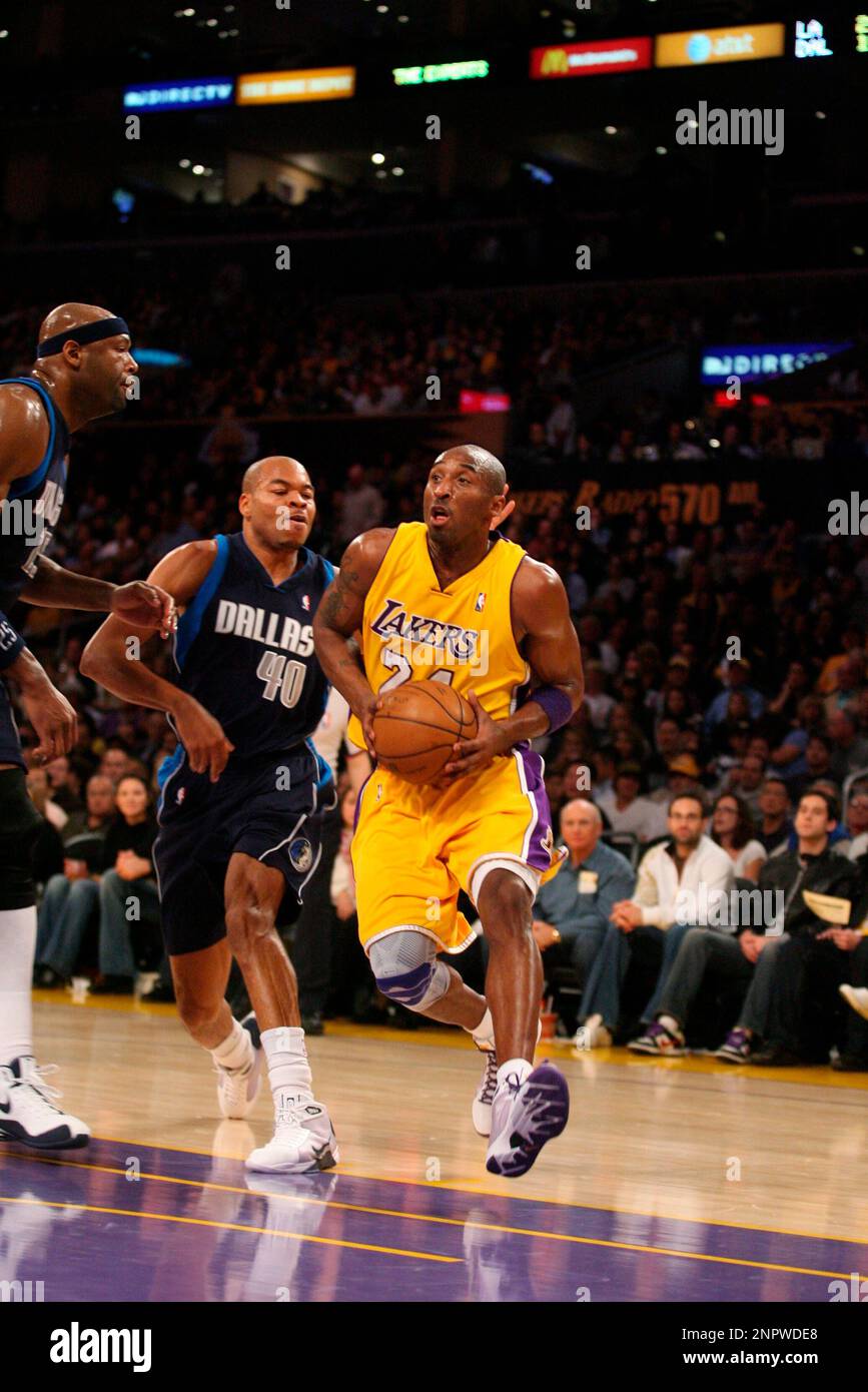 Los Angeles Lakers guard Kobe Bryant (24) makes a move with the ...