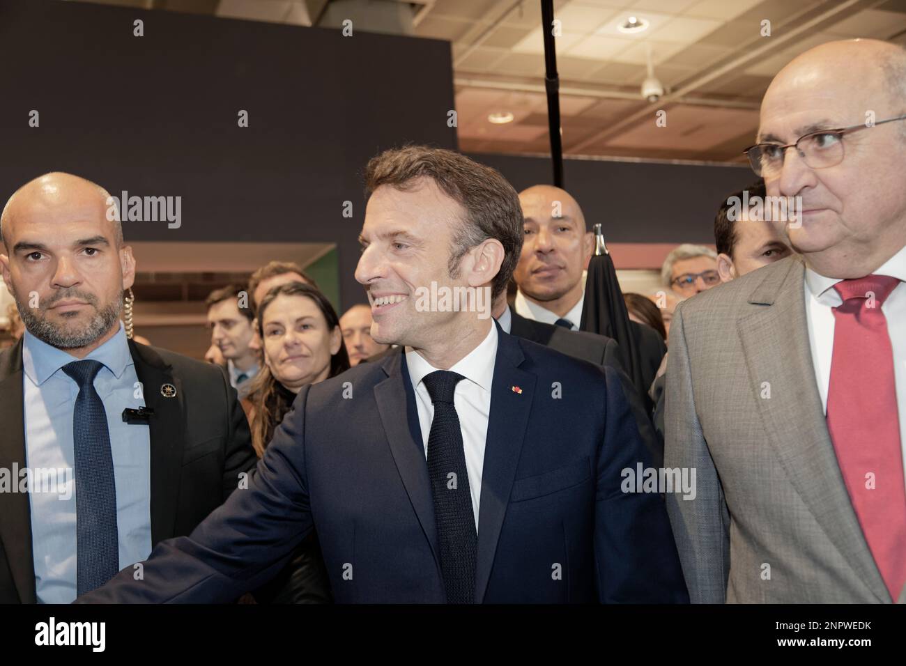 Paris, France. in France 25th Feb, 2023. French President Emmanuel ... Paris, France. in France 25th Feb, 2023. French President Emmanuel ...