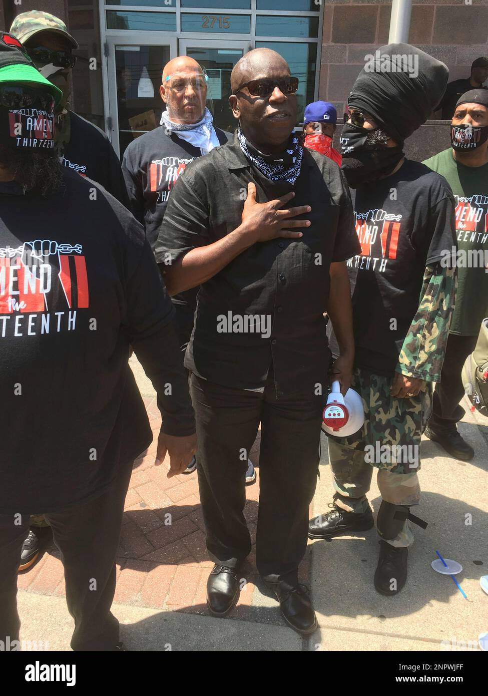 Photo by: STRF/STAR MAX/IPx 2020 7/4/20 Demonstrators protesting police ...