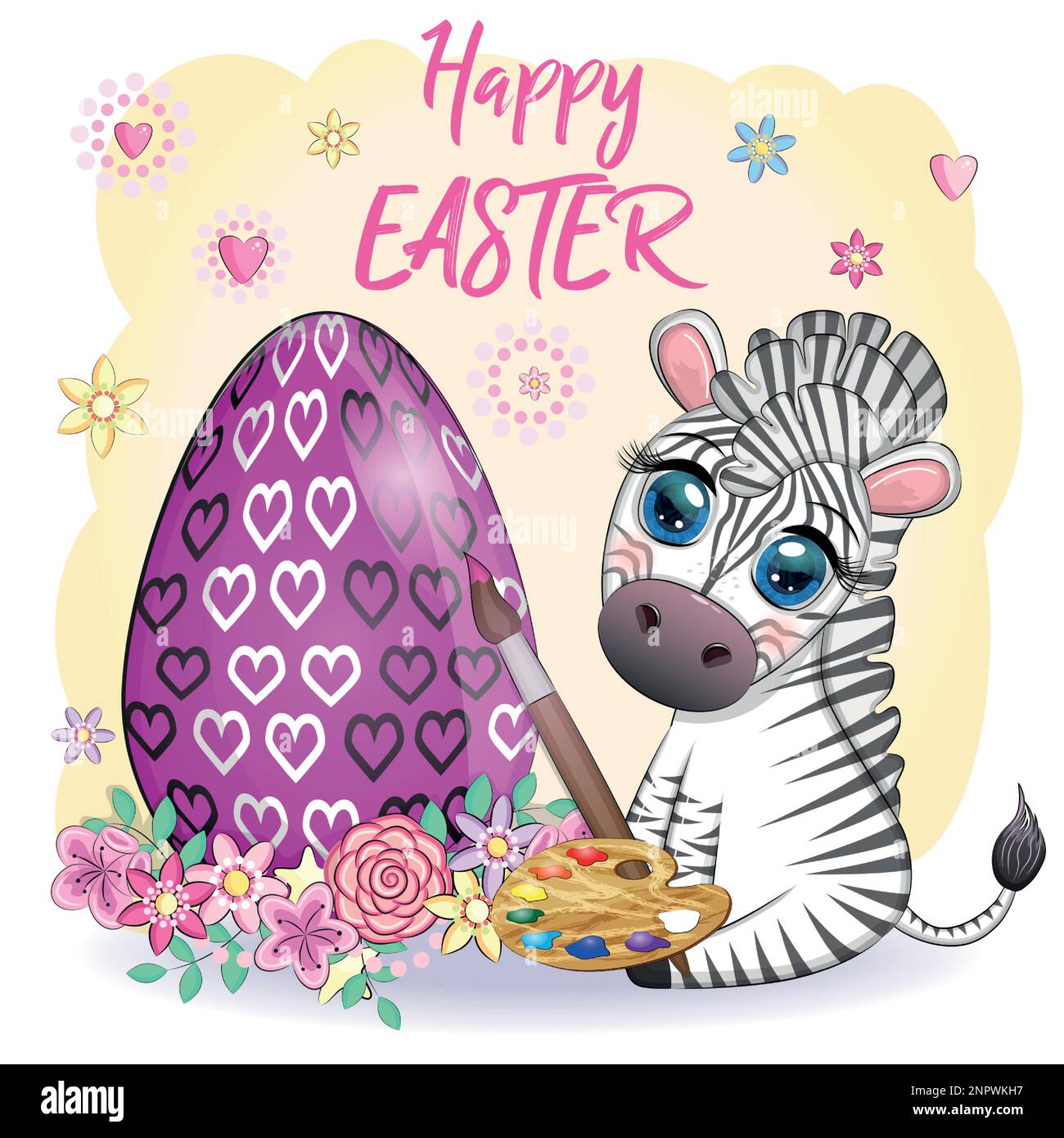 Egg carton craft Stock Vector Images - Alamy
