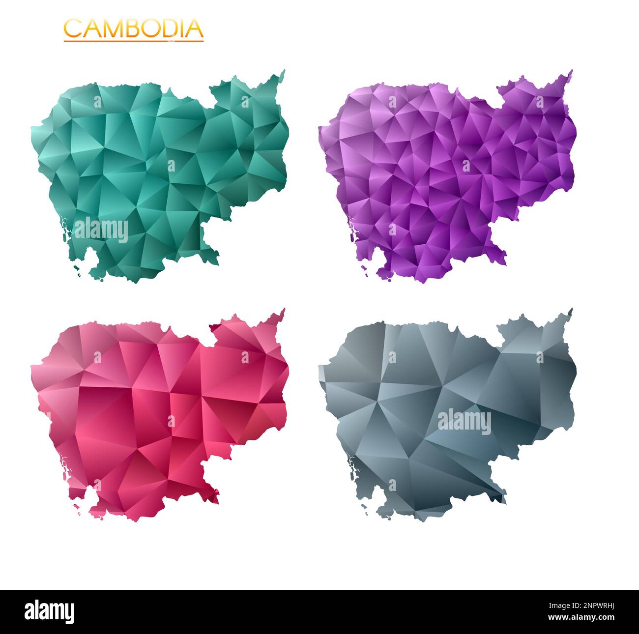 Maps of cambodia hi-res stock photography and images - Alamy