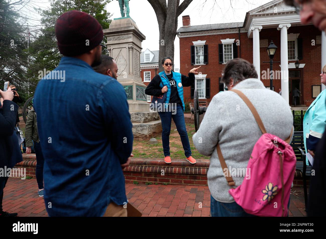 Jalane Schmidt, a local activist and University of Virginia professor ...