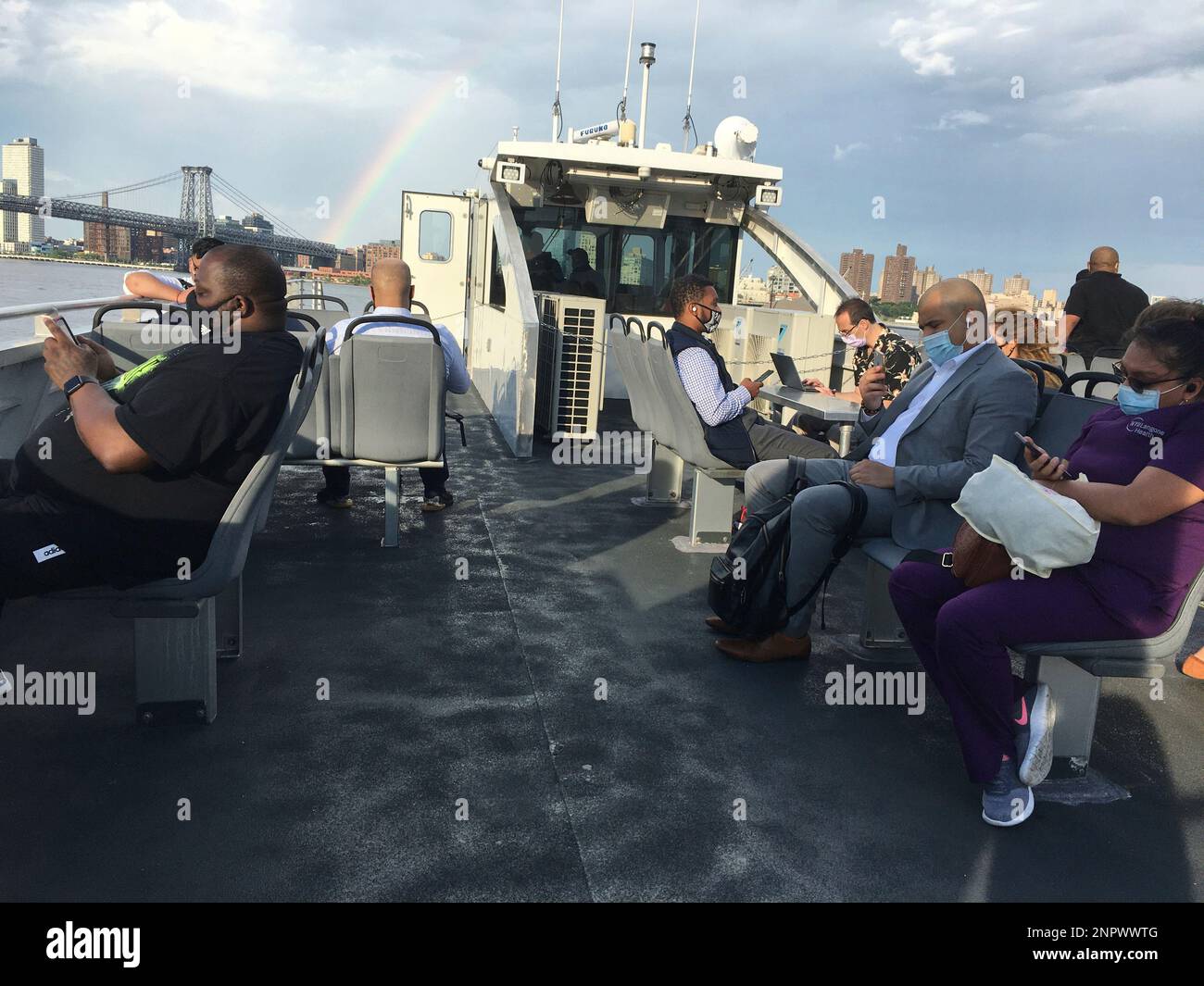 Photo by: STRF/STAR MAX/IPx 2020 7/1/20 A rainbow can be seen over ...