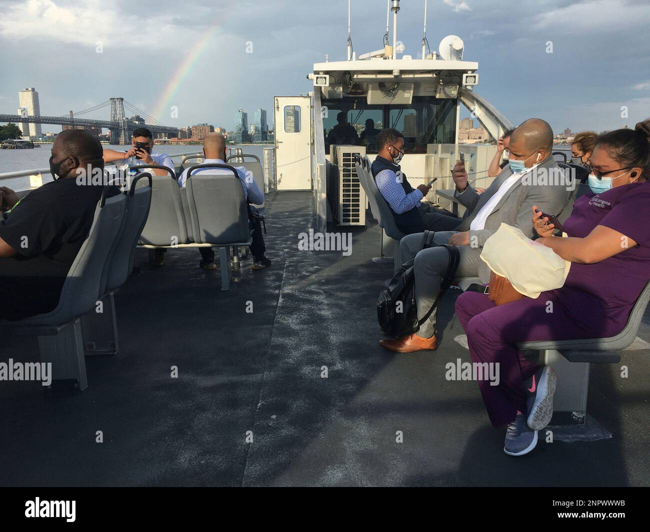 Photo by: STRF/STAR MAX/IPx 2020 7/1/20 A rainbow can be seen over ...