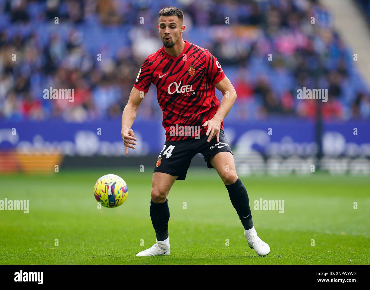 Martin Valjent of RCD Mallorca during the La Liga match between RCD ...