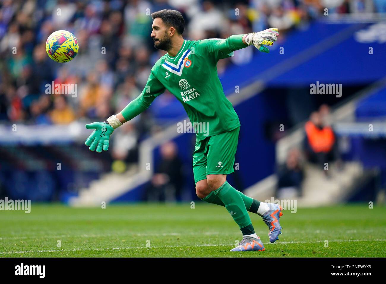 Fernando Pacheco of RCD Espanyol during the La Liga match between RCD ...
