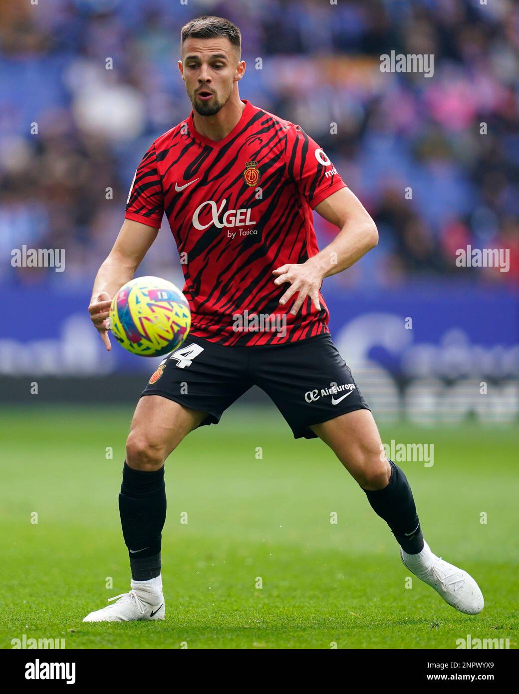 Martin Valjent of RCD Mallorca during the La Liga match between RCD ...