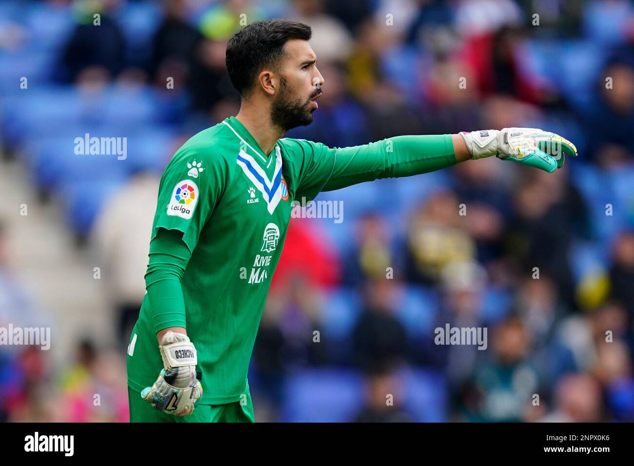Fernando Pacheco of RCD Espanyol during the La Liga match between RCD ...