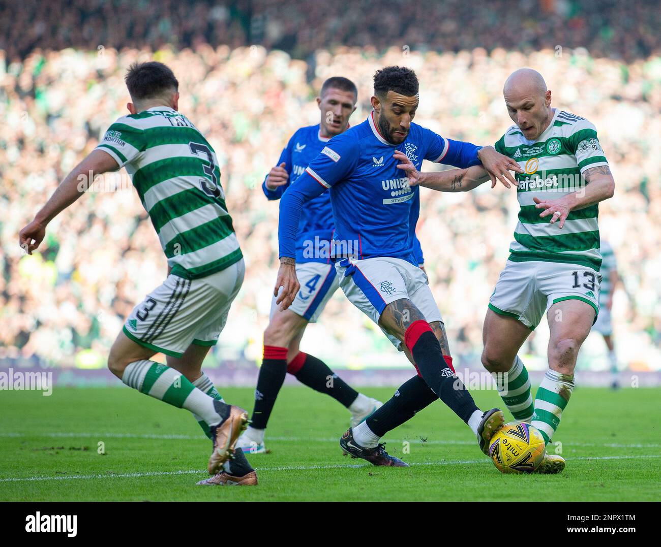 Glasgow, Scotland, UK. 26th February 2023; Hampden Park, Glasgow ...