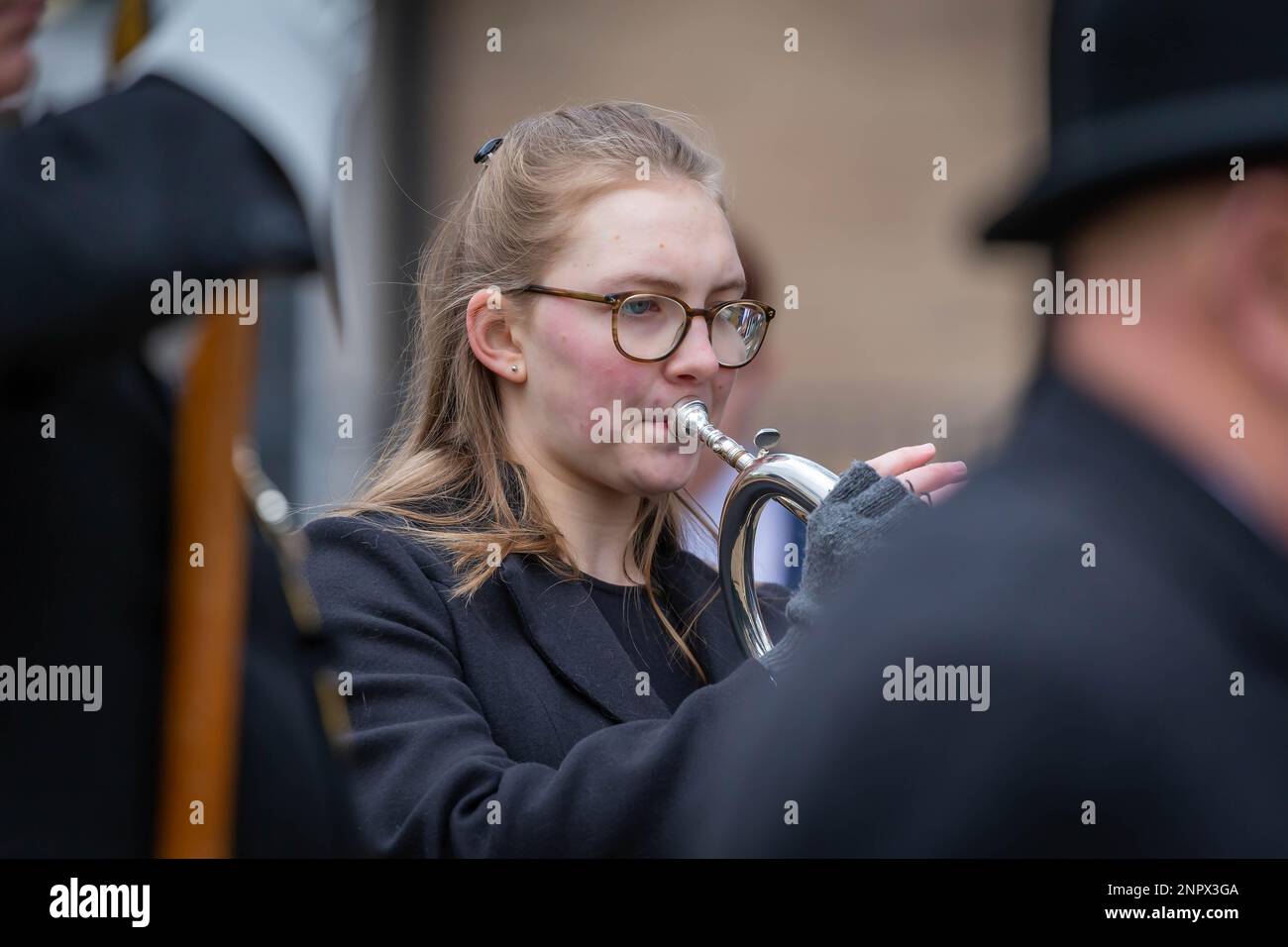 Commemoration service for the 123rd anniversary of the charge of Pieter ...