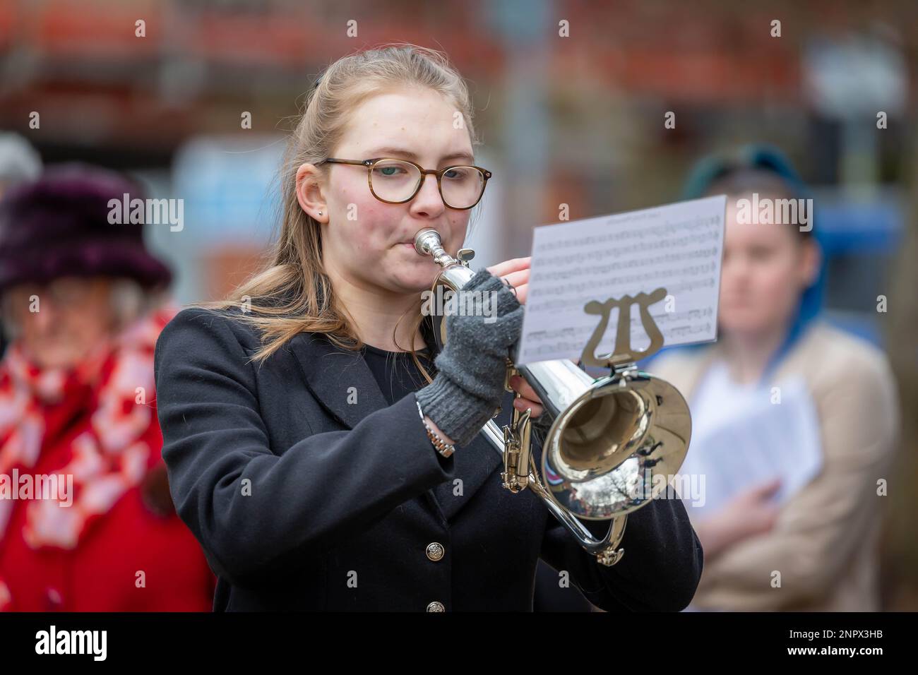 Commemoration service for the 123rd anniversary of the charge of Pieter's Hill at the Boer War ...