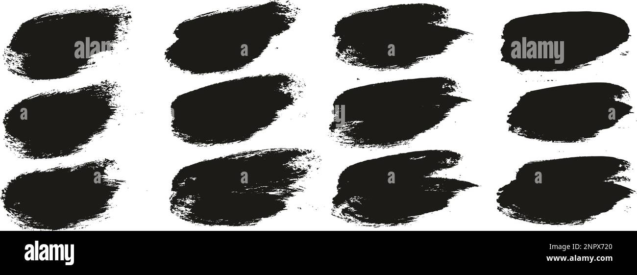 Round Brush Thick Short Background Artist Brush High Detail Abstract ...