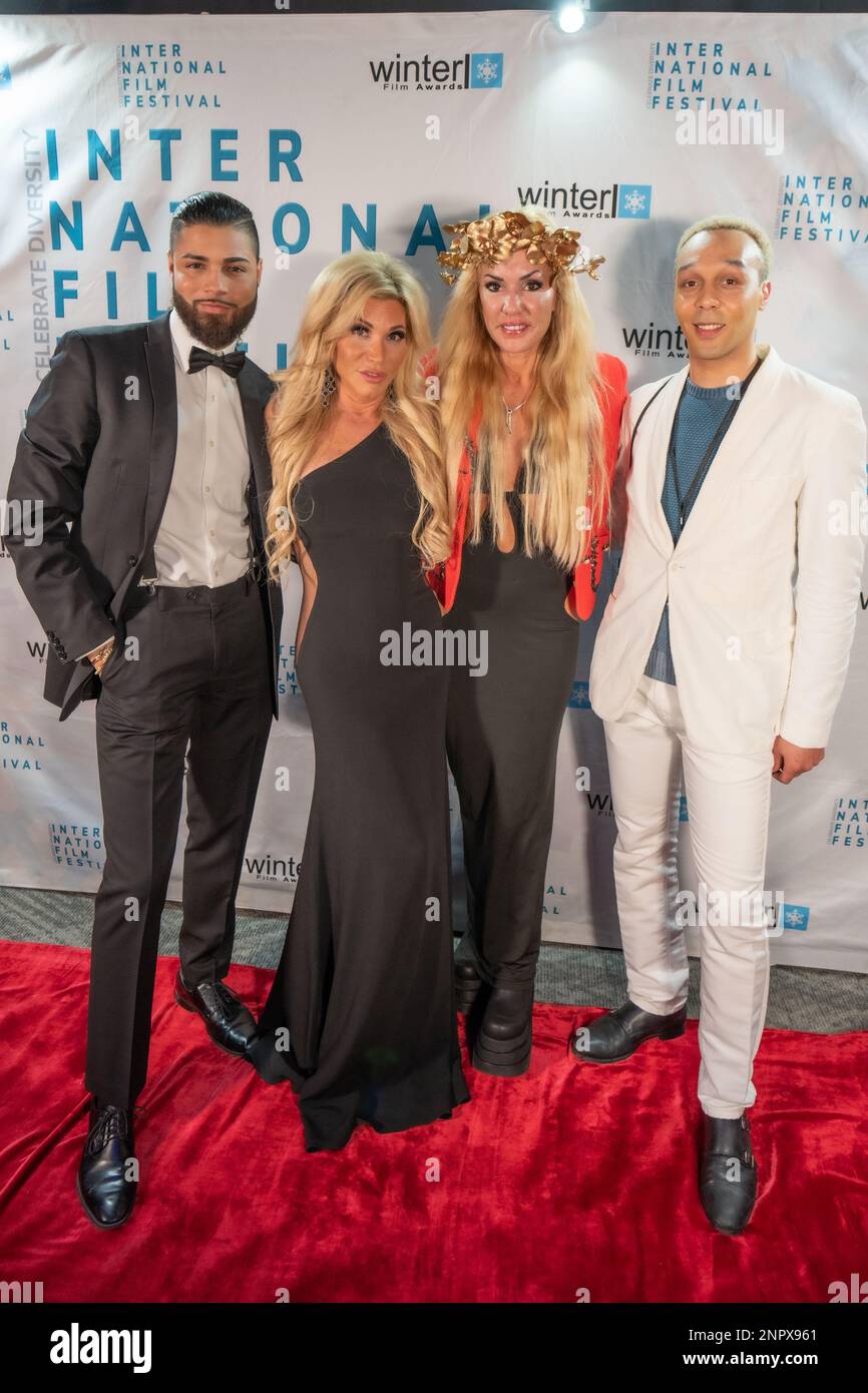 Guest, Shelli Stelmak, Luciana Pampalone and Devon Watley attend the ...