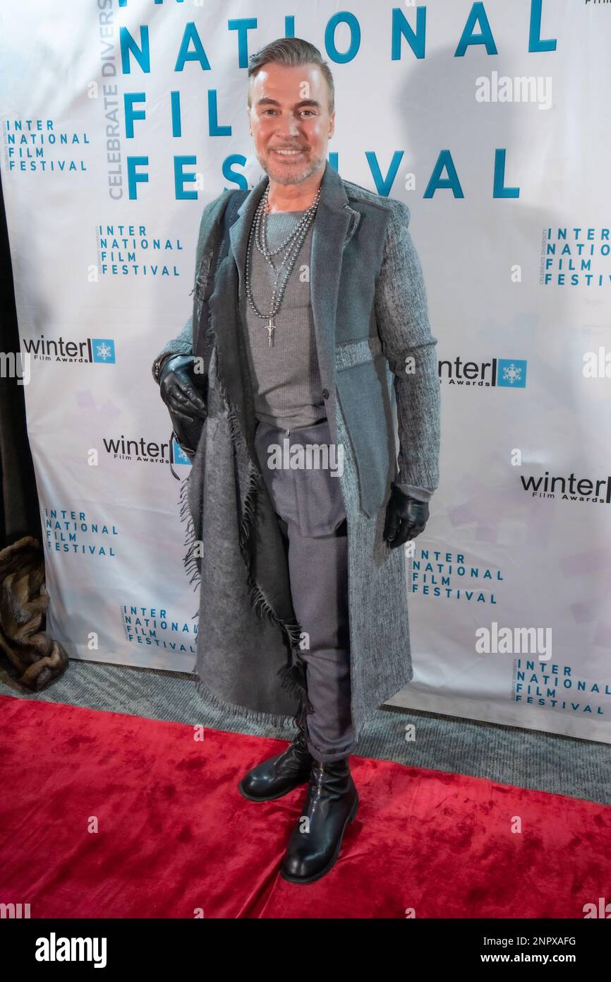 Loris Diran attends the Winter Film Awards International Festival and ...