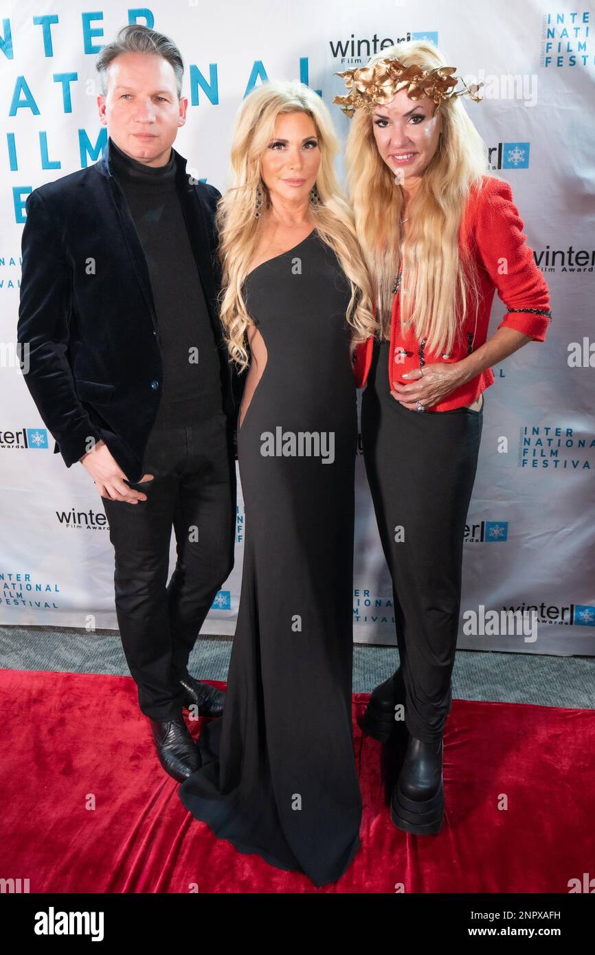 Aleksander Janik, Shelli Stelmak and Luciana Pampalone attend the ...