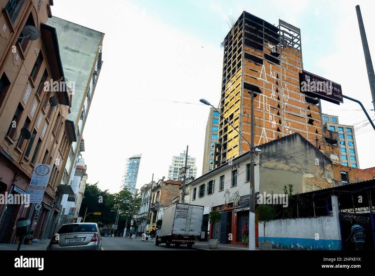 SP - Sao Paulo - 06/24/2020 - SAO PAULO, CAVEIRAO BUILDING - View of ...