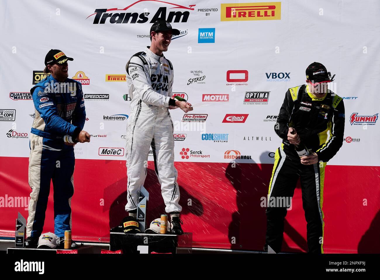 February 26, 2023, Sebring, Florida, U.S: MATT BRABHAM, ADAM ANDRETTI ...